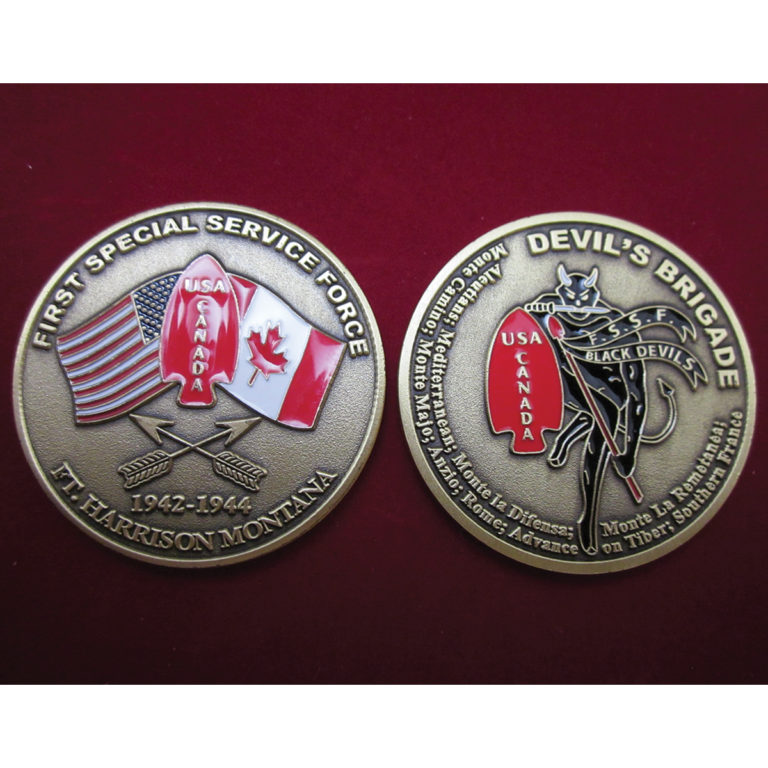 First Special Service Force Commemorative “Challenge” Coin