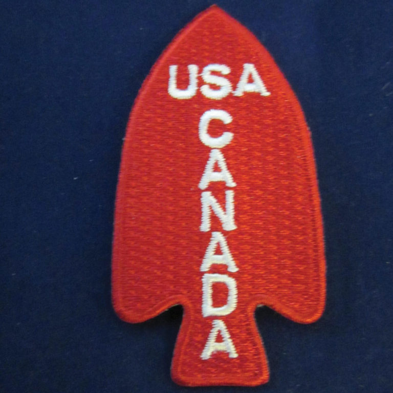 Iron-on Embroidered Shoulder Patch of the 1st Special Service Force