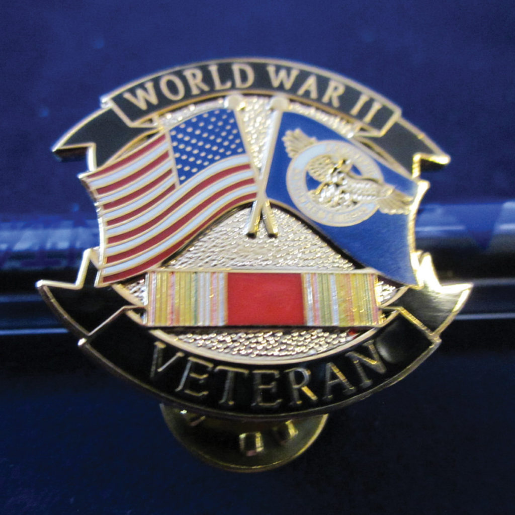 World War II Veteran Pin (free for WWII veterans)